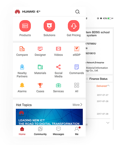 ICT Portal at Your Finger Tip